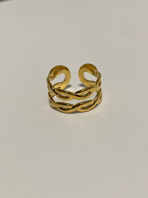 Double Gold Ring – October 29 Jewels